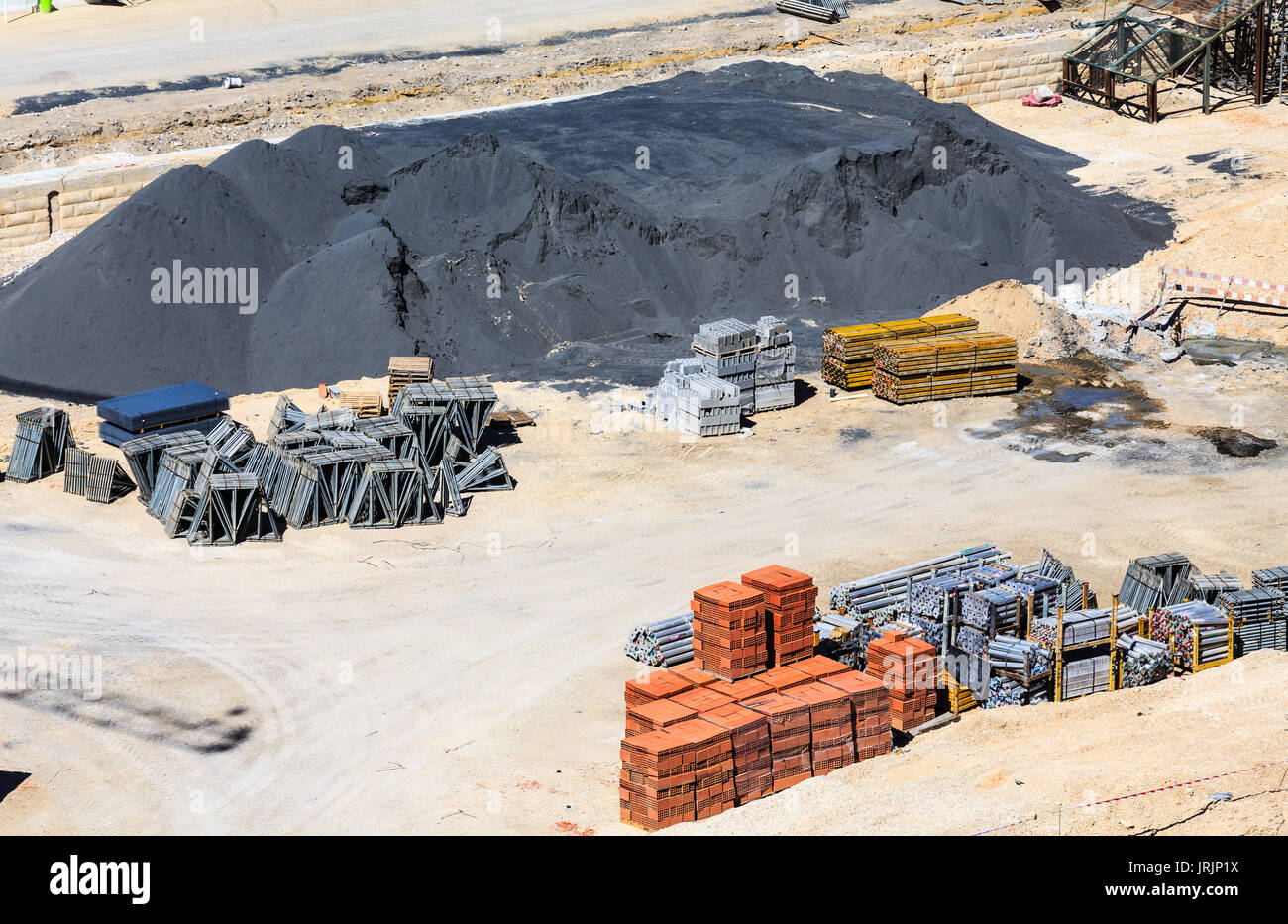 New concrete construction project in Lisbon, Portugal Stock Photo - Alamy
