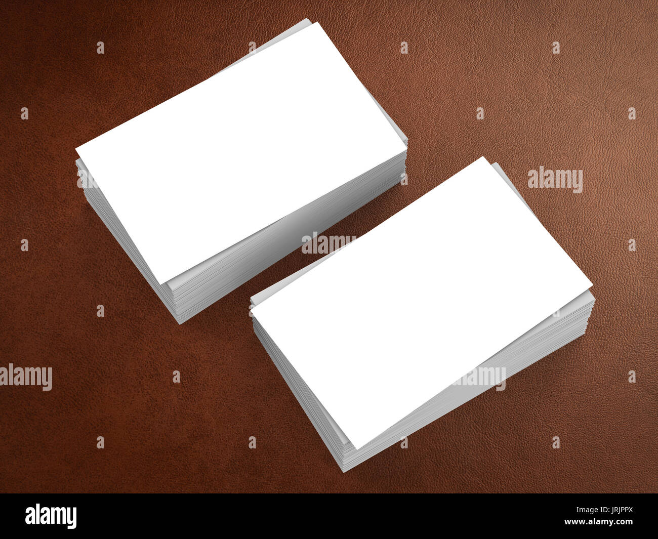 stack of white blank business cards or name cards Stock Photo - Alamy