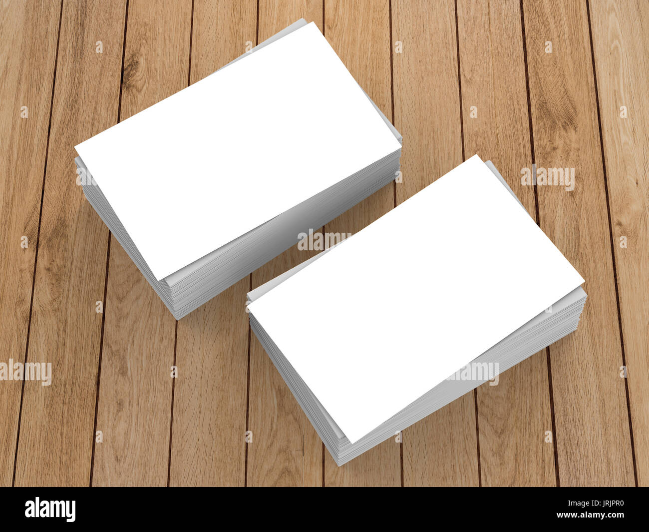 stack of white blank business cards or name cards Stock Photo - Alamy