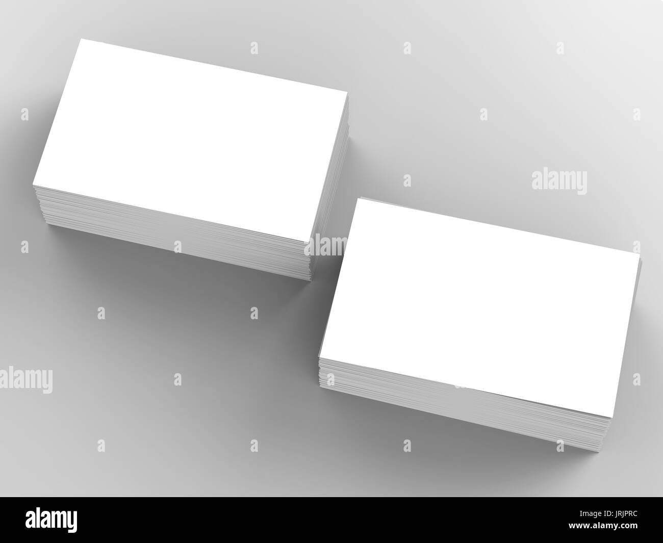 stack of white blank business cards or name cards Stock Photo - Alamy