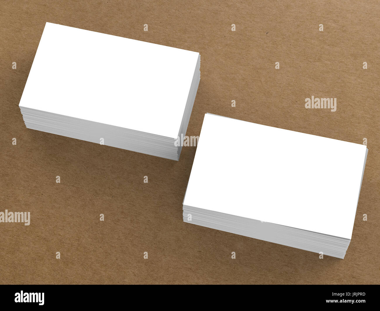 stack of white blank business cards or name cards Stock Photo - Alamy