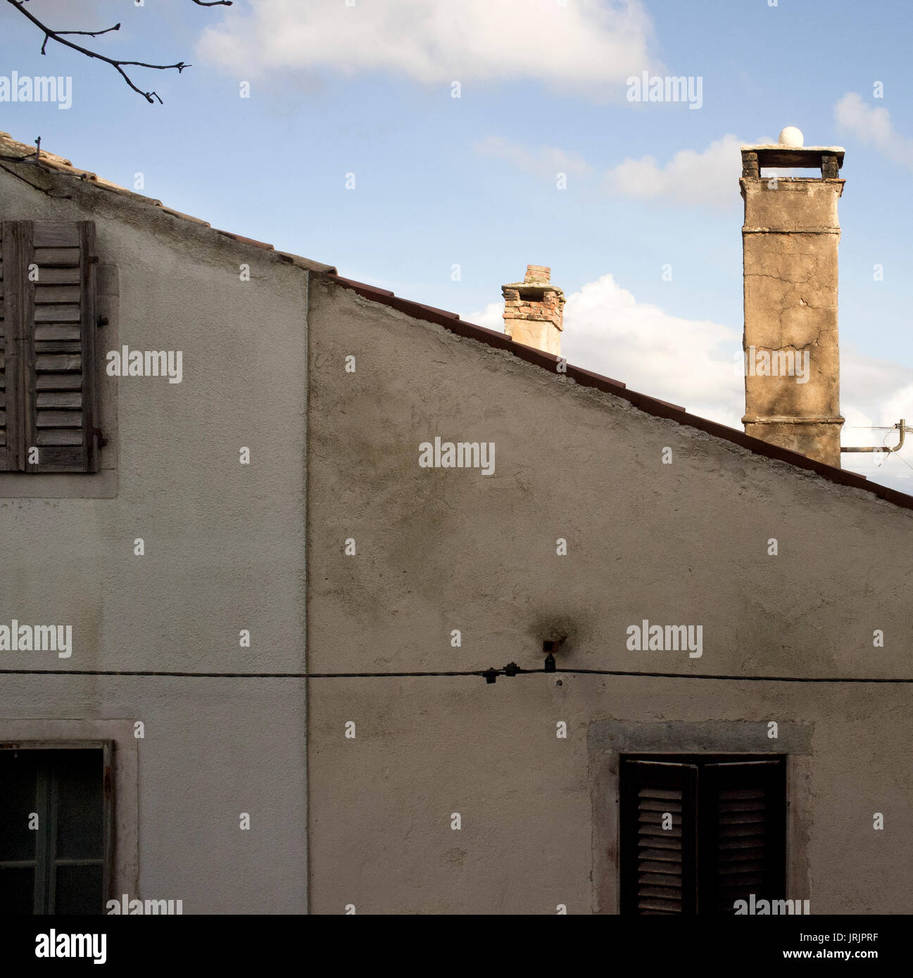 a traditional European country house Stock Photo - Alamy