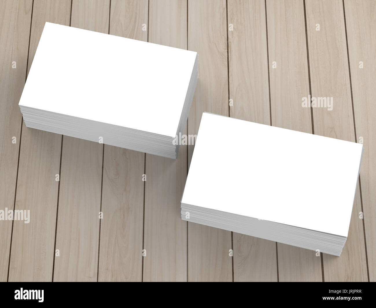 stack of white blank business cards or name cards Stock Photo - Alamy