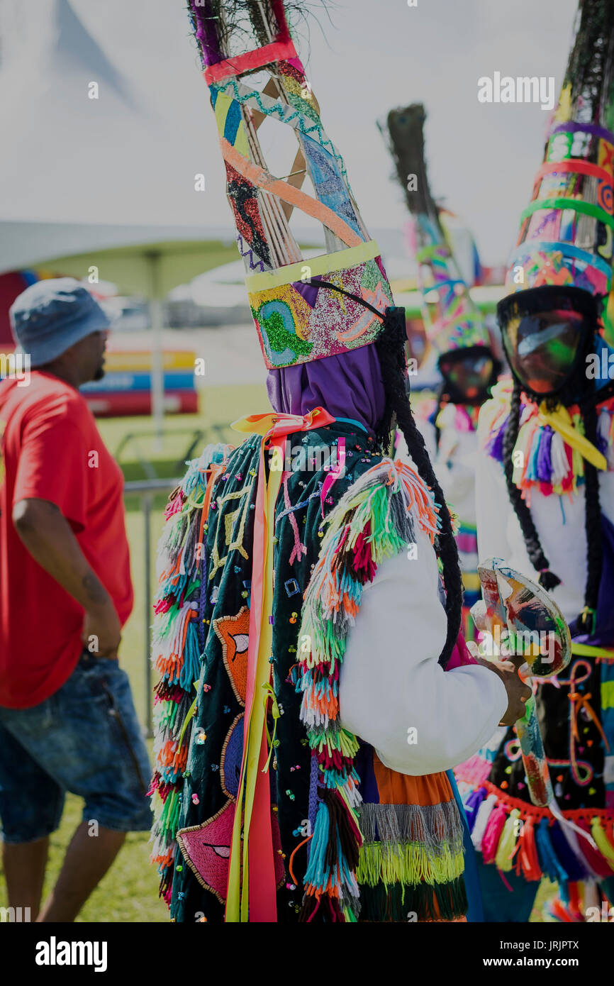 Barbados Crop Over festival 2017-Junior Kadooment 2017 Stock Photo - Alamy