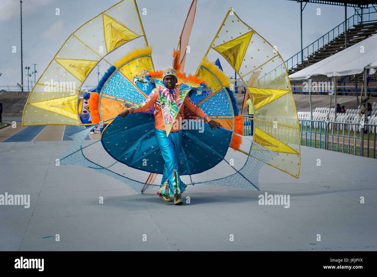 Barbados Crop Over festival 2017-Junior Kadooment 2017 Stock Photo - Alamy