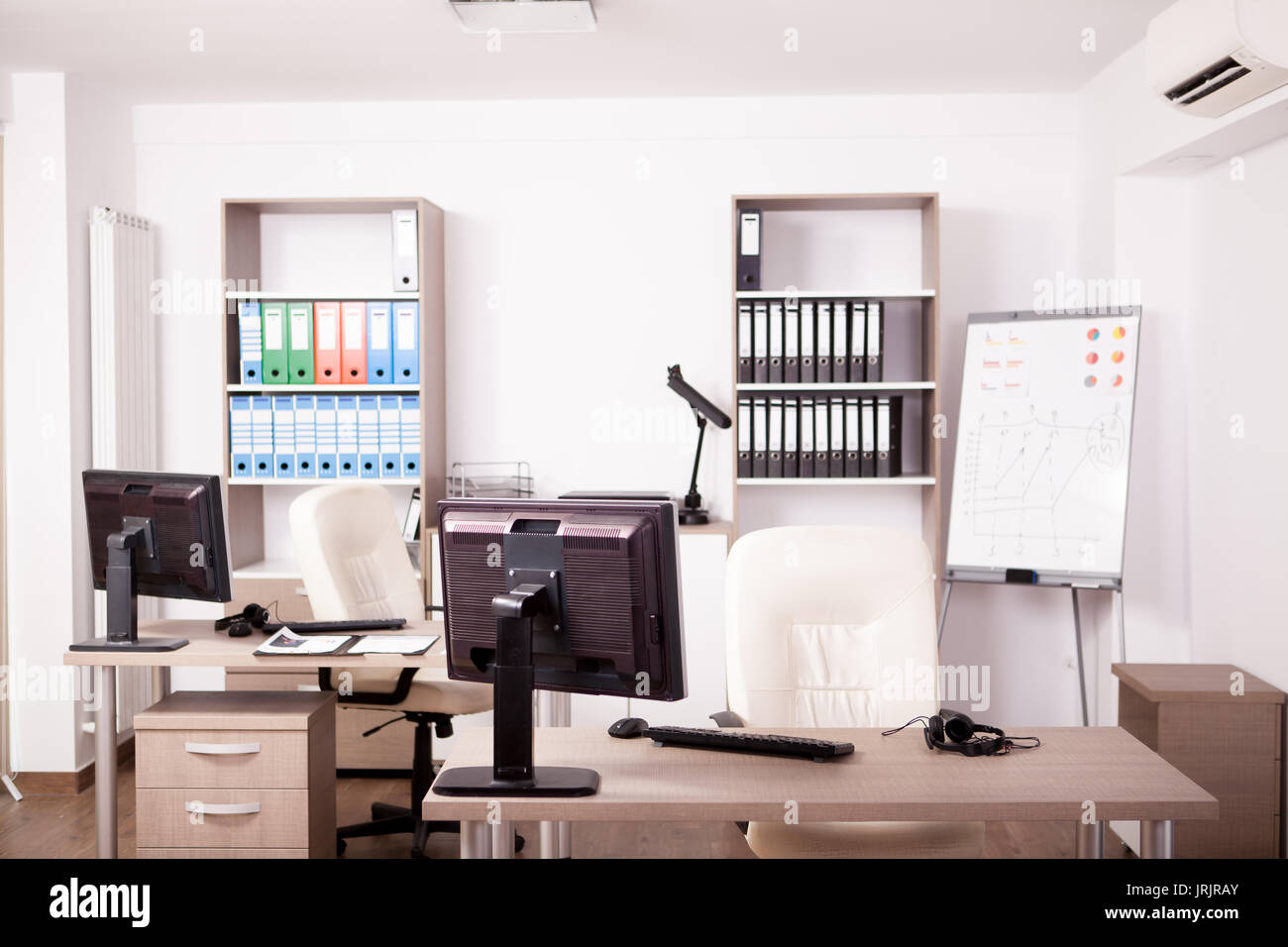 Modern empty office interior Stock Photo - Alamy