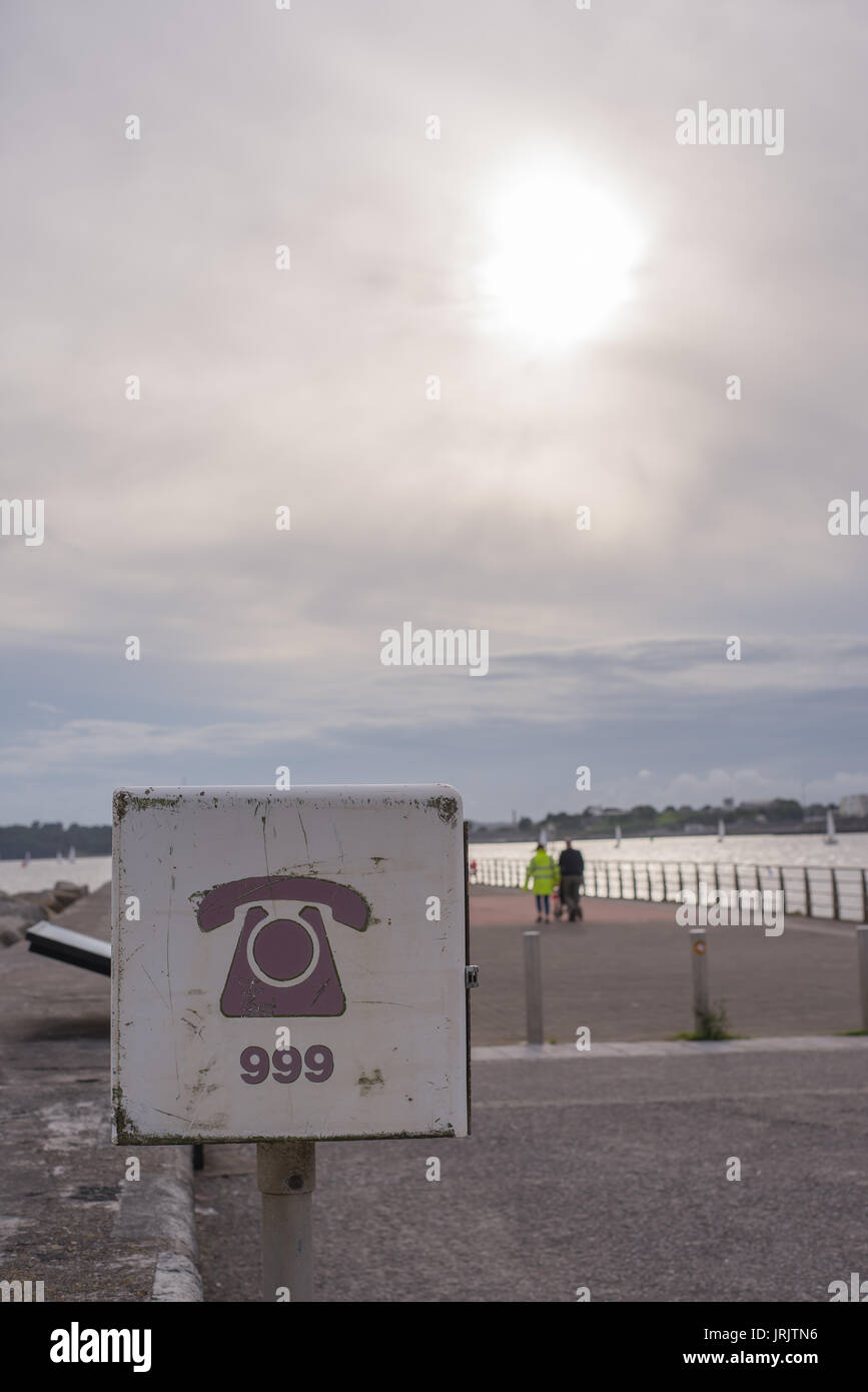 Emergency warning phone hi-res stock photography and images - Alamy