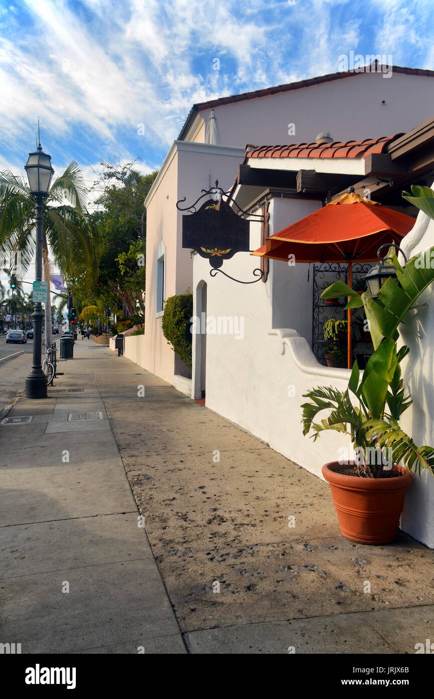 Colorful streets in Florida.USA Stock Photo - Alamy