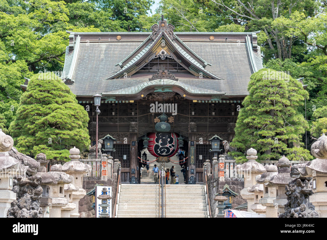 Naritasan Shinshoji buddhist temple main entrance building, Narita ...