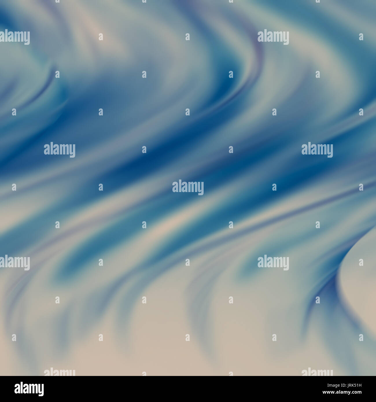 Abstract curved spots and lines in blue tonality, blurred background ...