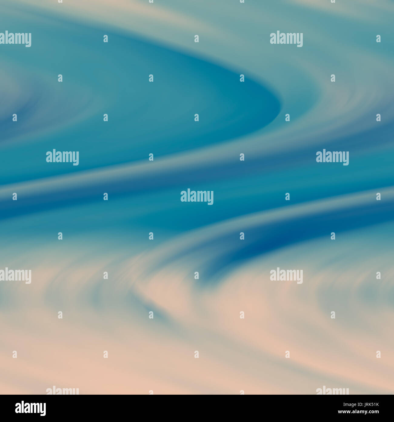 Abstract curved spots and lines in blue tonality, blurred background ...