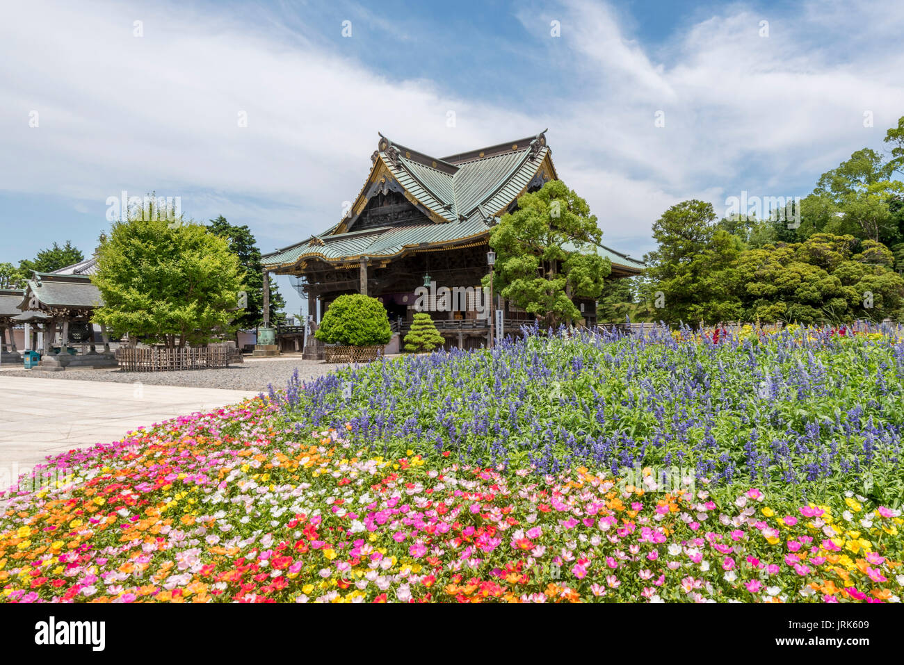 Naritasan shinshoji buddhist temple, Narita, Chiba, Japan Stock Photo ...