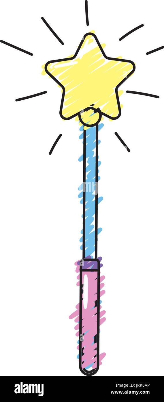 star magic wand design and wizard symbol Stock Vector Image & Art - Alamy