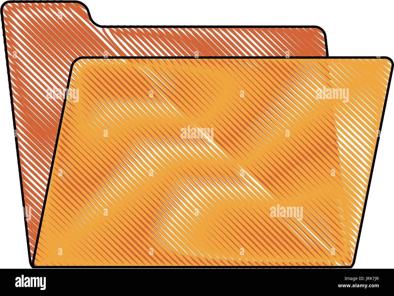 empty folder archive office supply icon Stock Vector Image & Art - Alamy