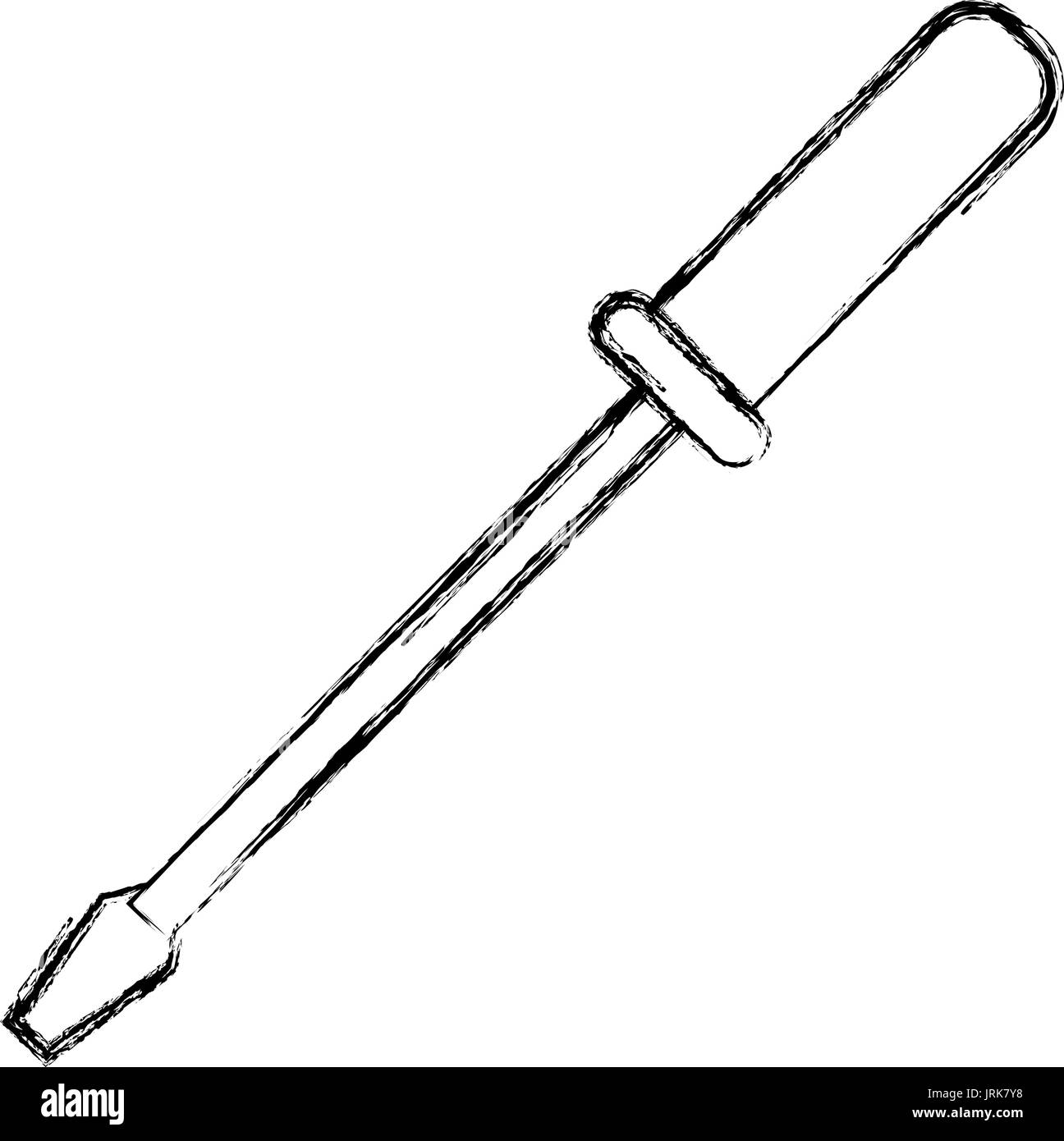 screwdriver icon tool object support technology Stock Vector Image ...