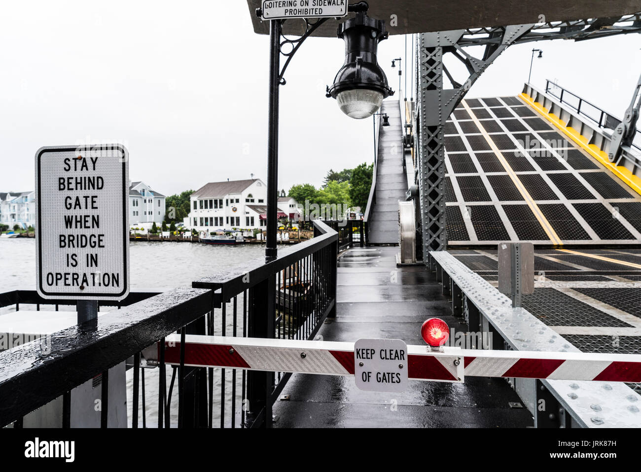 The Mystic River Bascule Bridge, designed by Chief Engineer Thomas ...