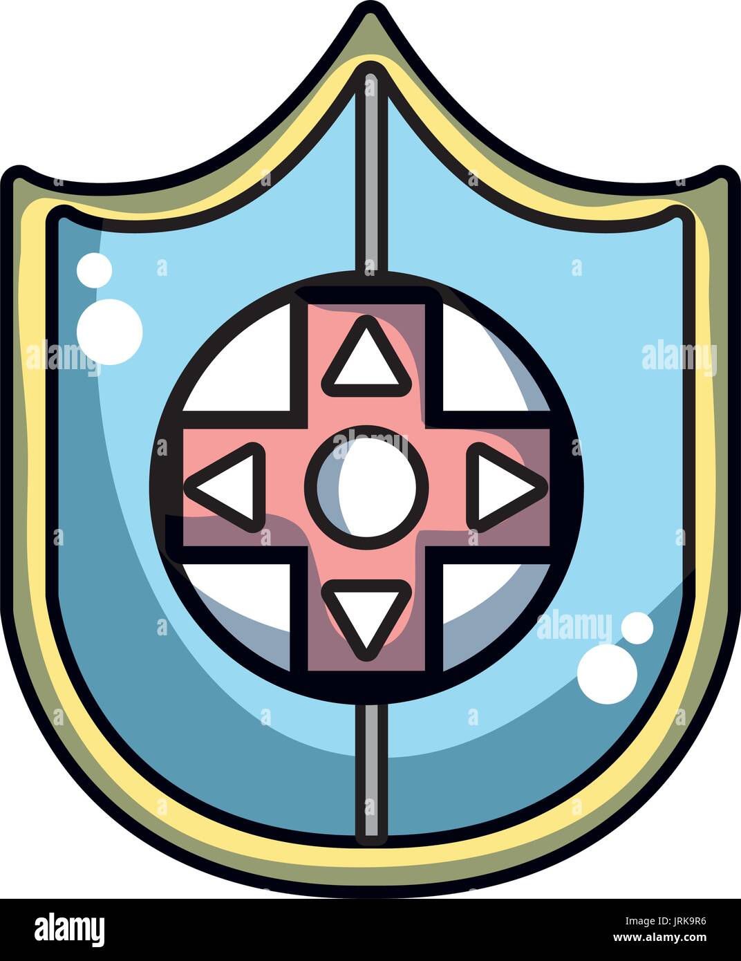 videogame symbol to play and videogame technology Stock Vector Image ...