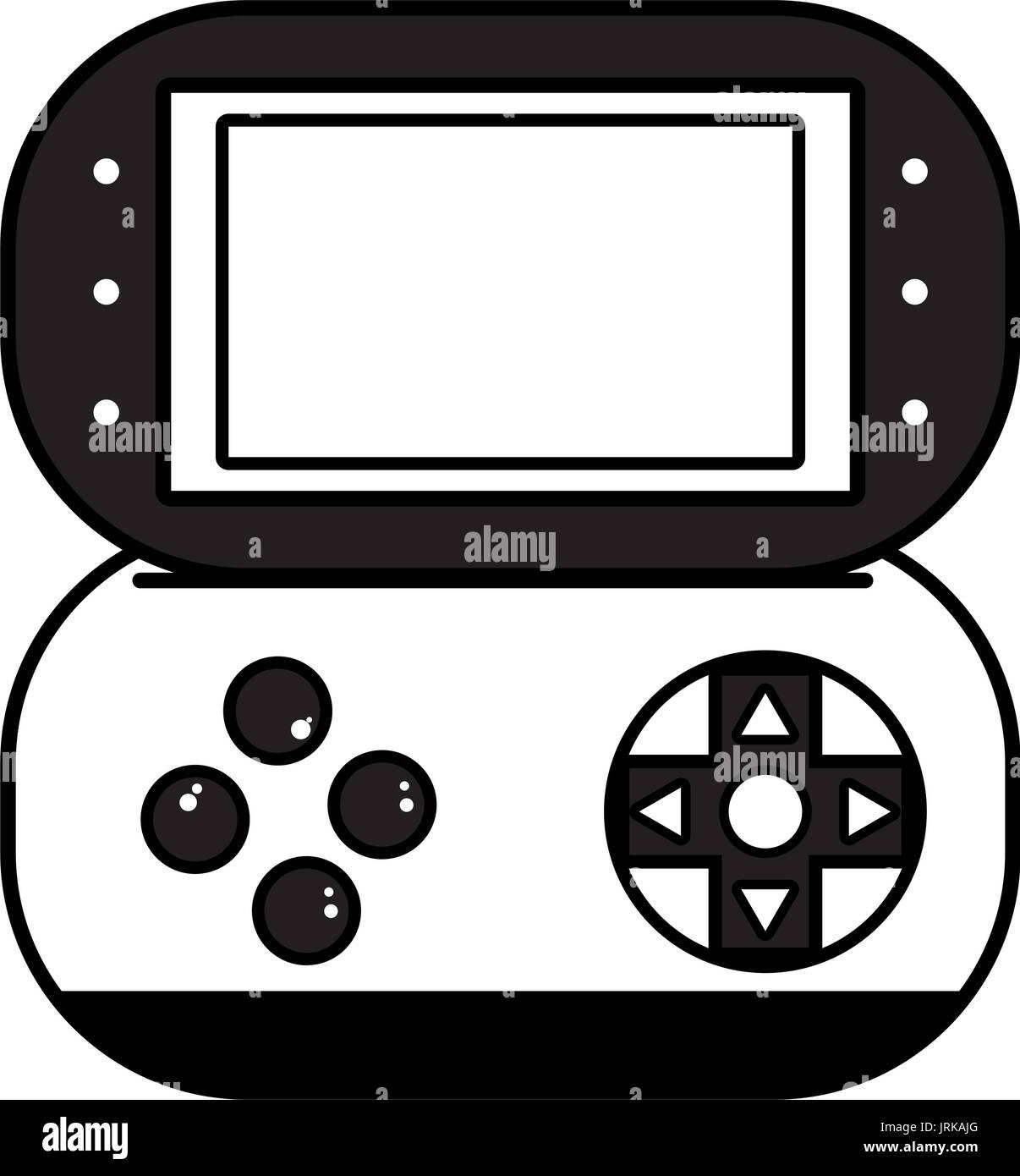 contour videogame console toplay and enjoy Stock Vector Image & Art - Alamy