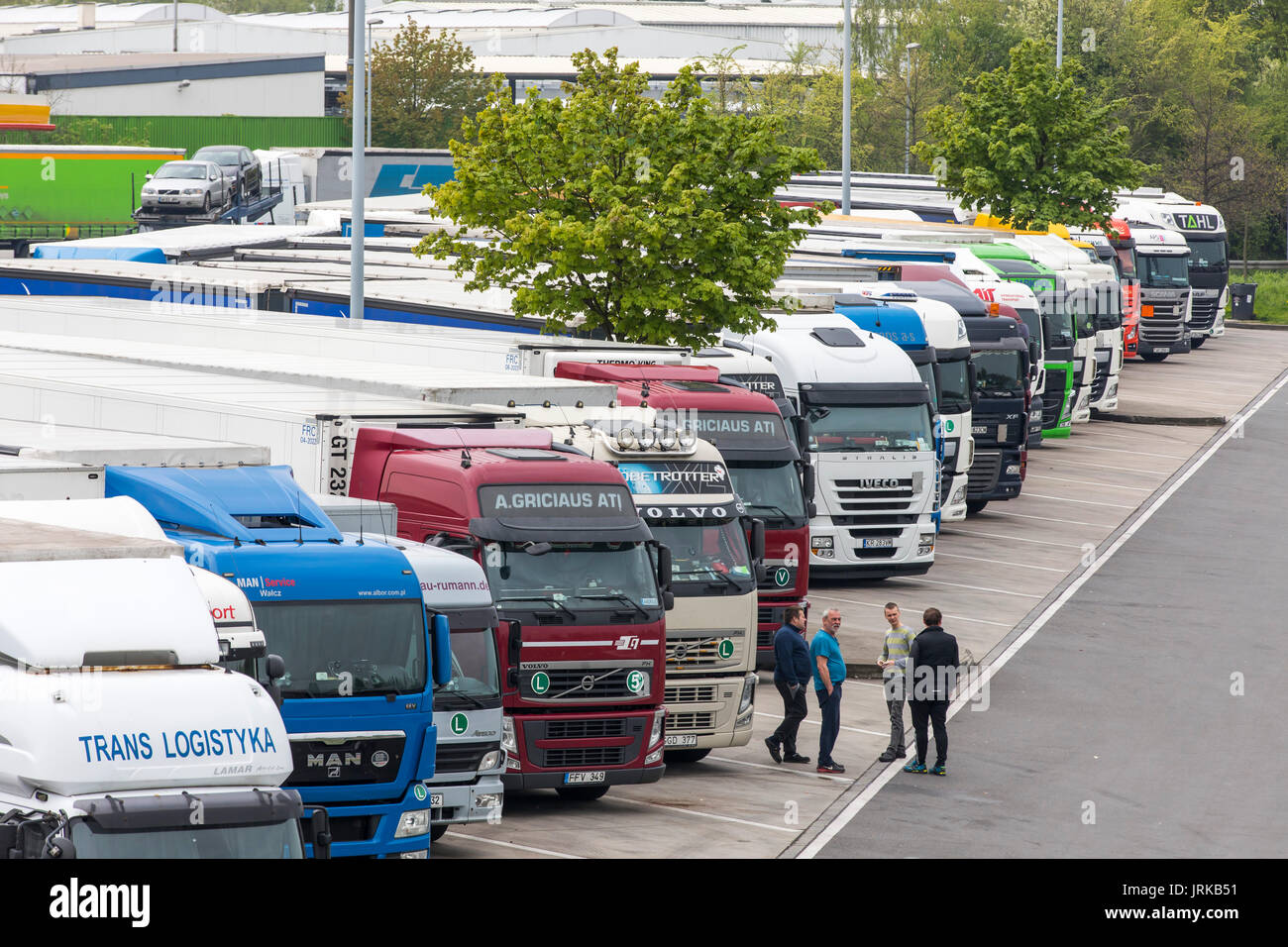 Highway, Autobahn service station, BAB Tank- and Rasthof Bottrop Süd ...