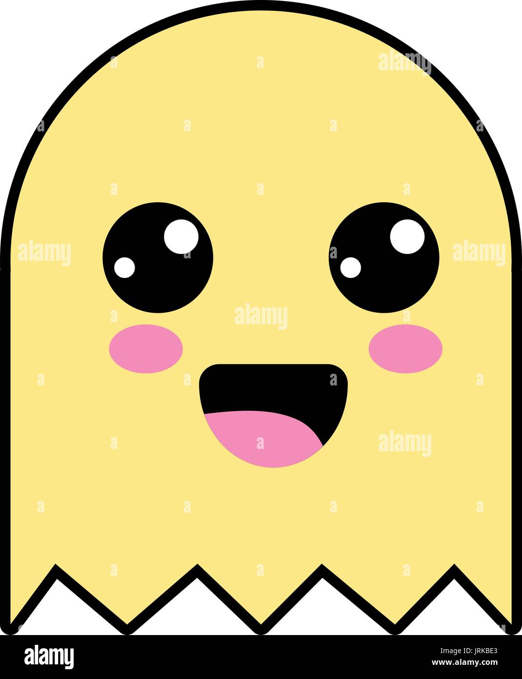 kawaii cute happy videogame character Stock Vector Image & Art - Alamy