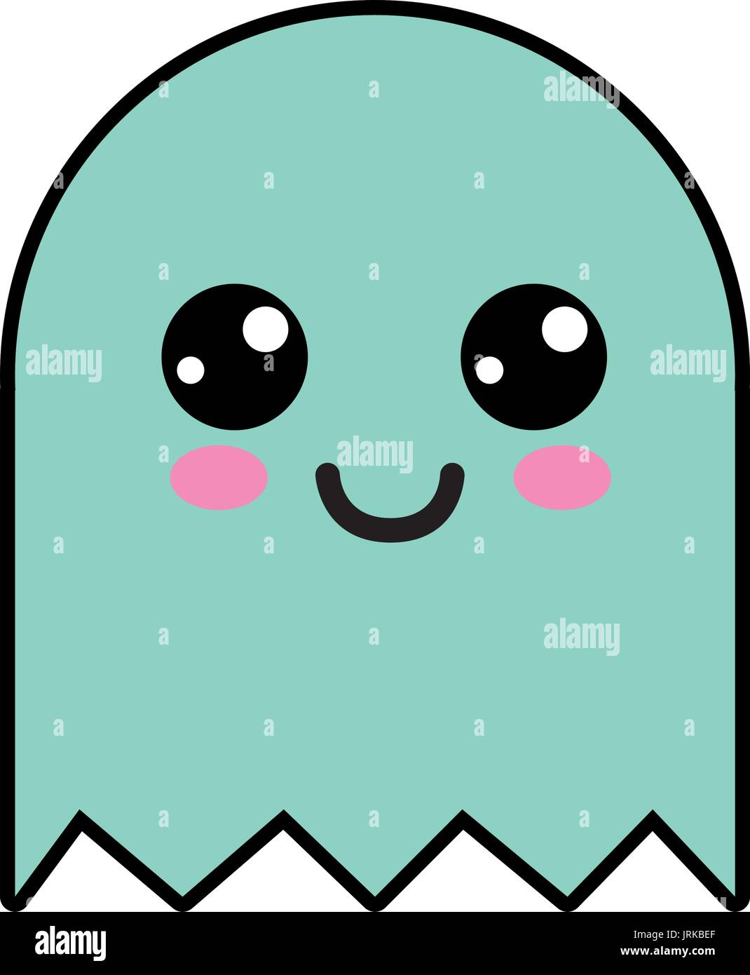 kawaii cute happy videogame character Stock Vector Image & Art - Alamy
