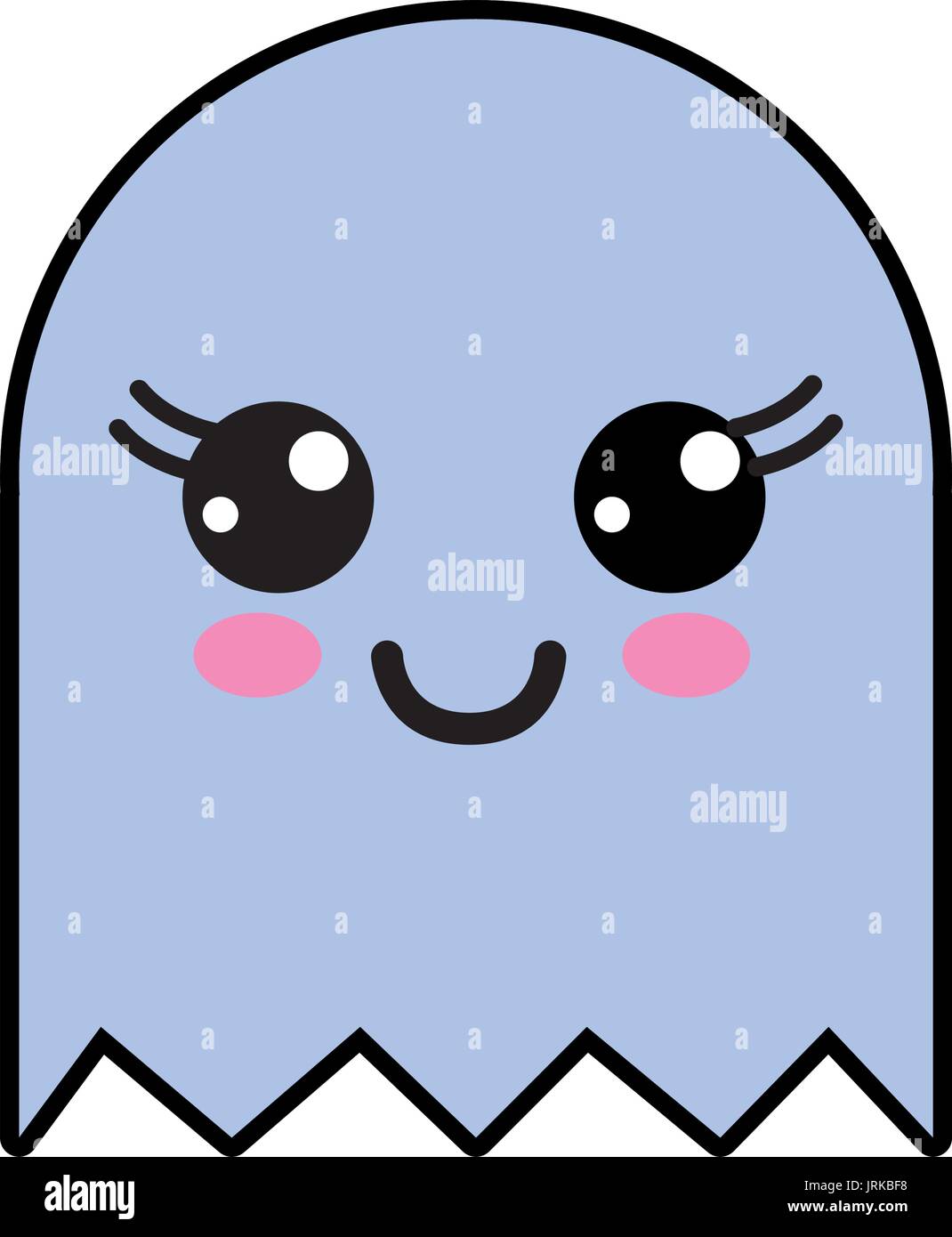 kawaii cute happy videogame character Stock Vector Image & Art - Alamy