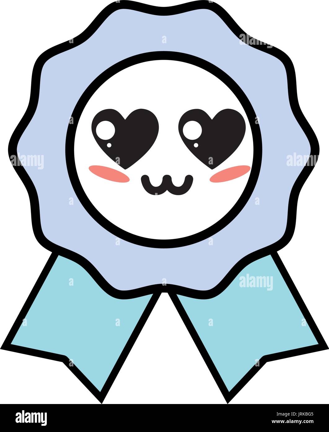 kawaii cute tender medal prize Stock Vector Image & Art - Alamy