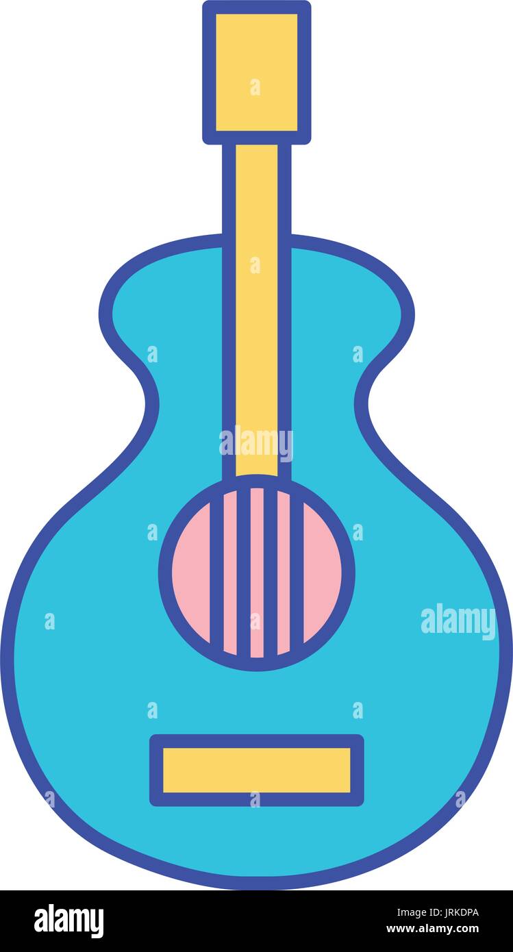 guitar music instrument to melody harmony Stock Vector Image & Art - Alamy