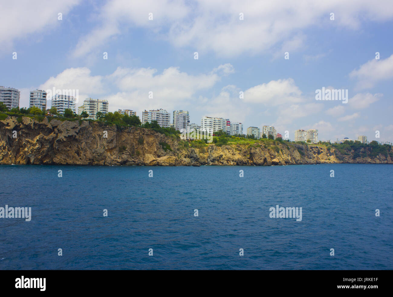 Mediterranean sea landscape in Antalya Turkey Stock Photo - Alamy