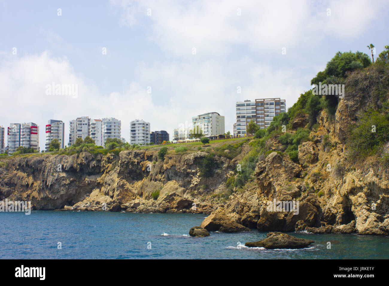 Mediterranean sea landscape in Antalya Turkey Stock Photo - Alamy