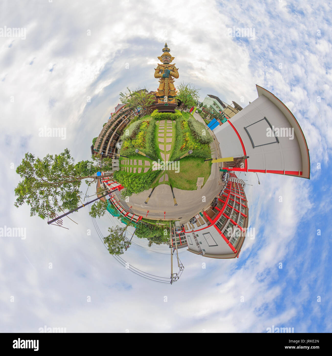 360 panorama giant statue hi-res stock photography and images - Alamy
