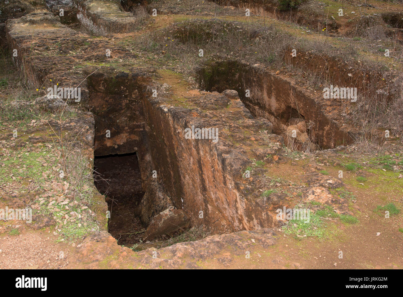 The nekropolis of Armeni was a late Minoan cemetery in an oak tree ...