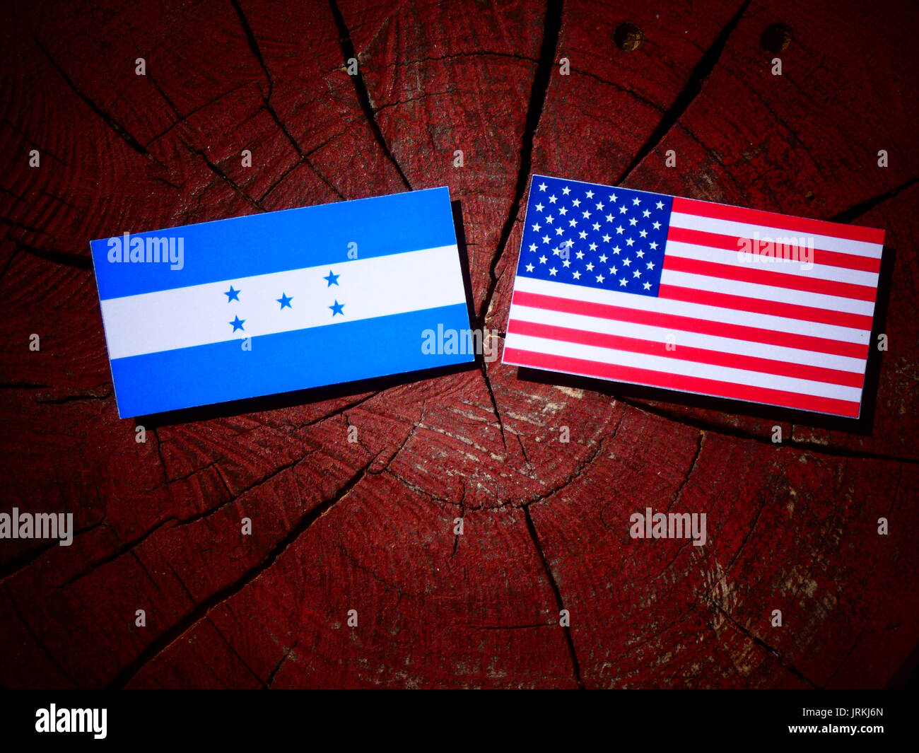 Waving flag honduras usa hi-res stock photography and images - Alamy