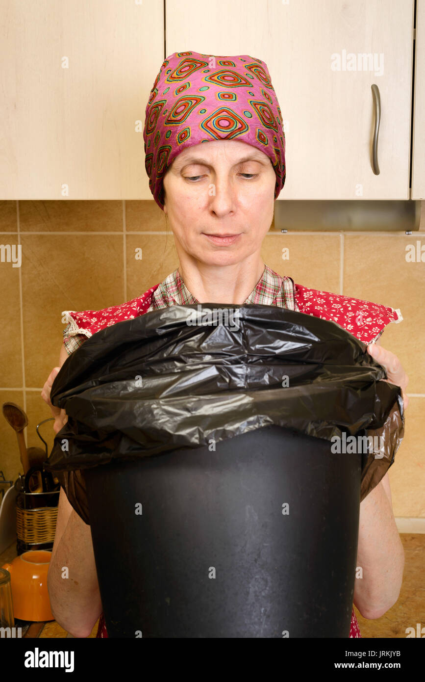 Trash can inside hi-res stock photography and images - Alamy