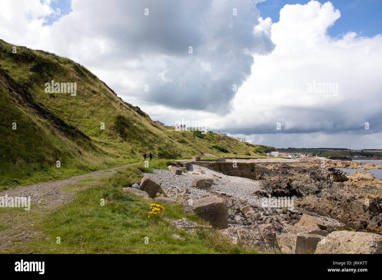 Cullen Bay, Scotland Stock Photo - Alamy