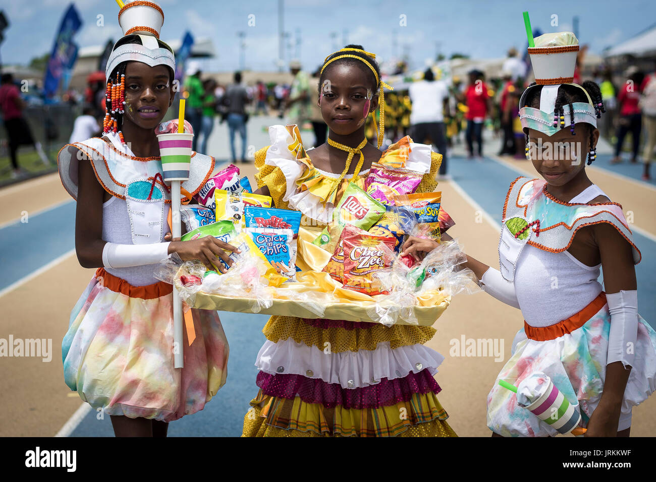 Junior Kadooment in Barbados 2017 Stock Photo - Alamy
