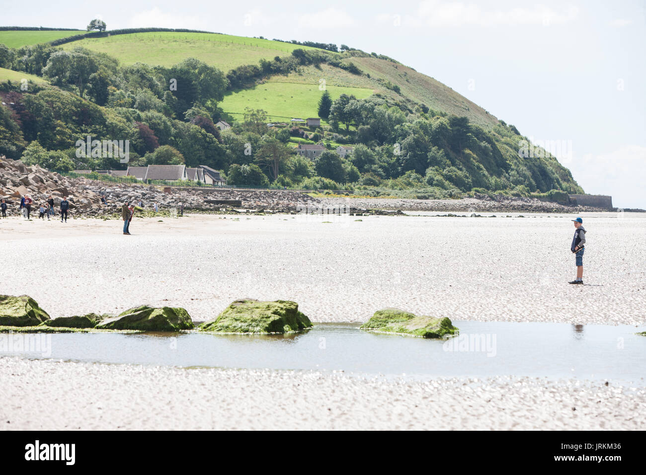 Great Western,train,diesel,locomotive,passing,sea defences,wall,scenic ...
