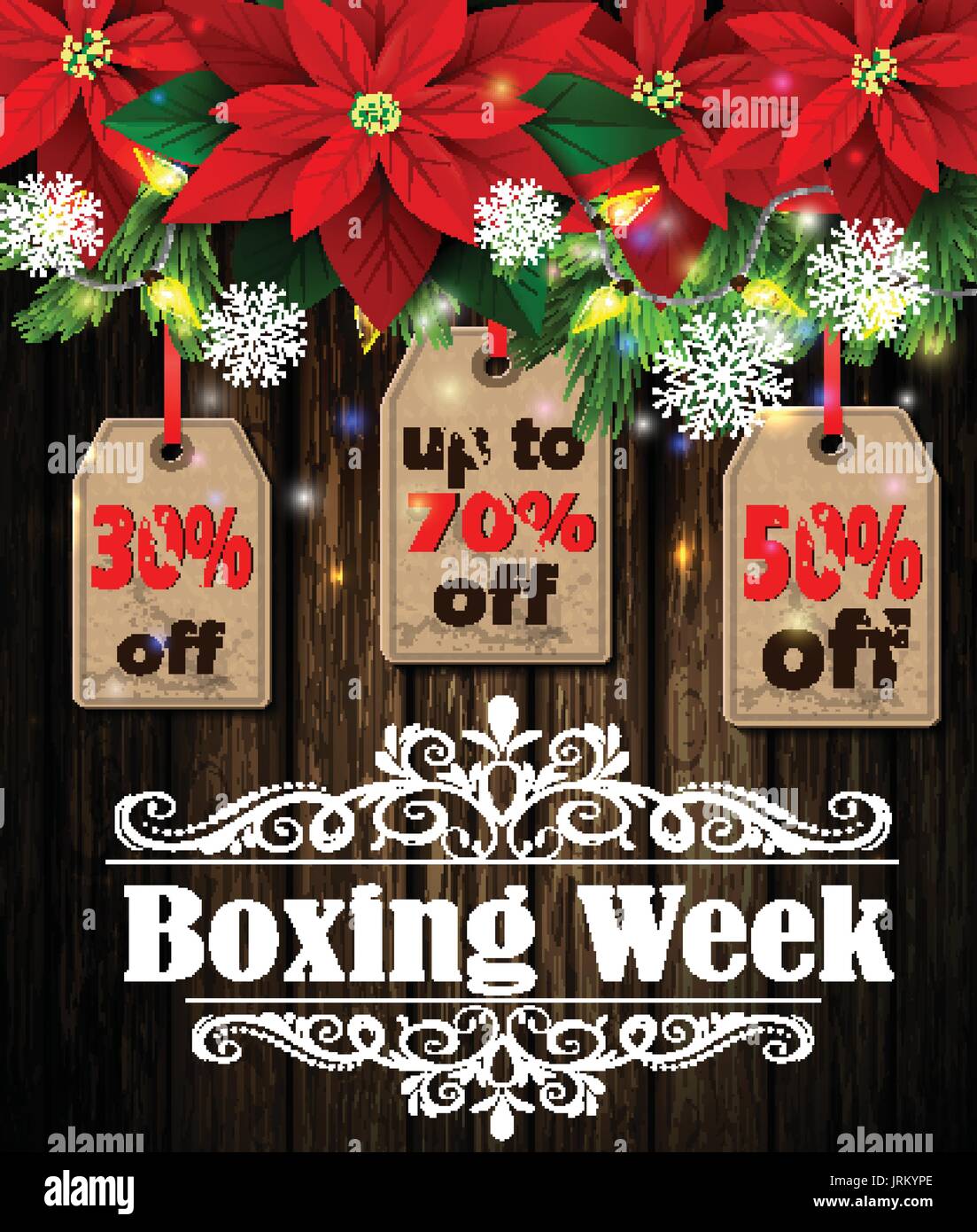 Boxing week Stock Vector Images - Alamy