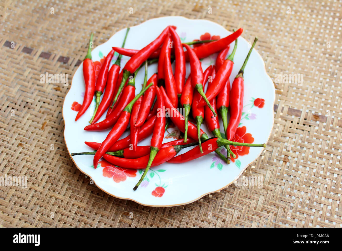 Two red chillis hi-res stock photography and images - Alamy