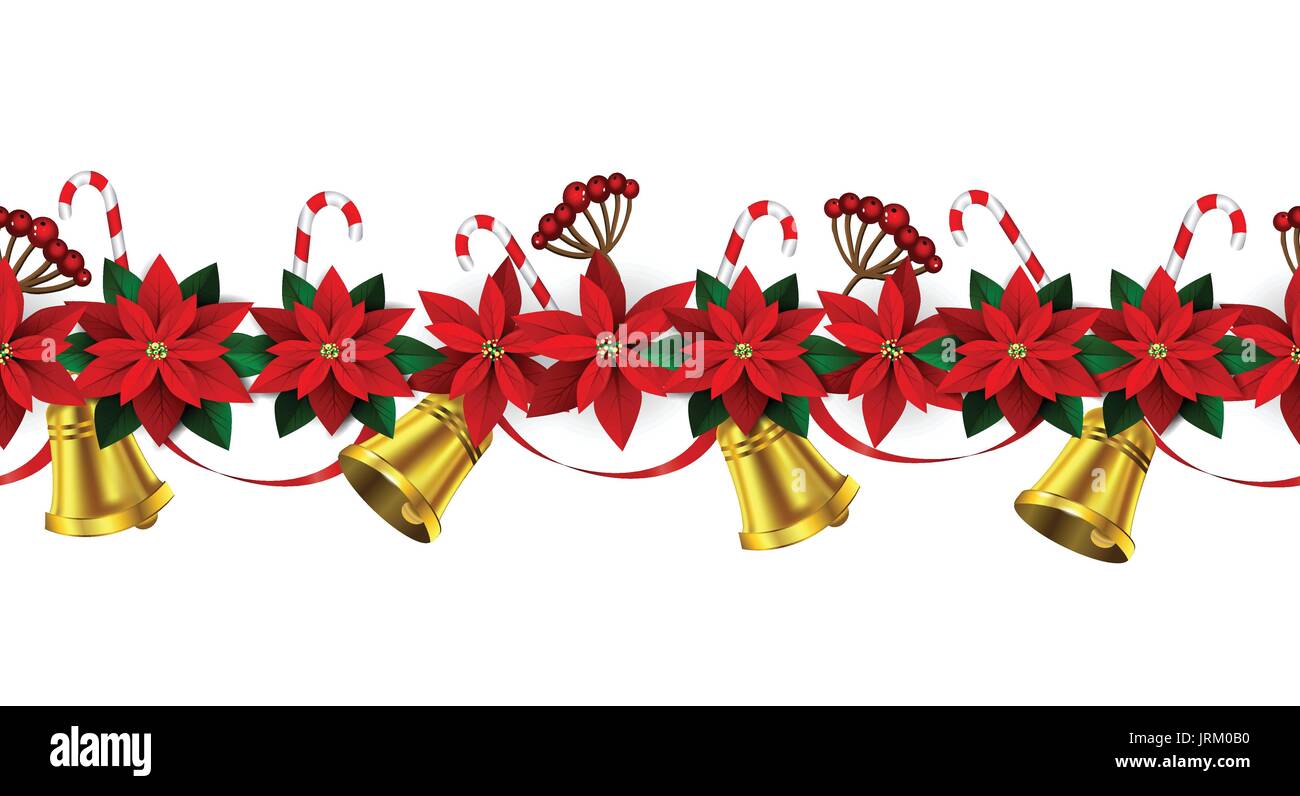 Seamless Christmas borders Stock Vector Image & Art - Alamy