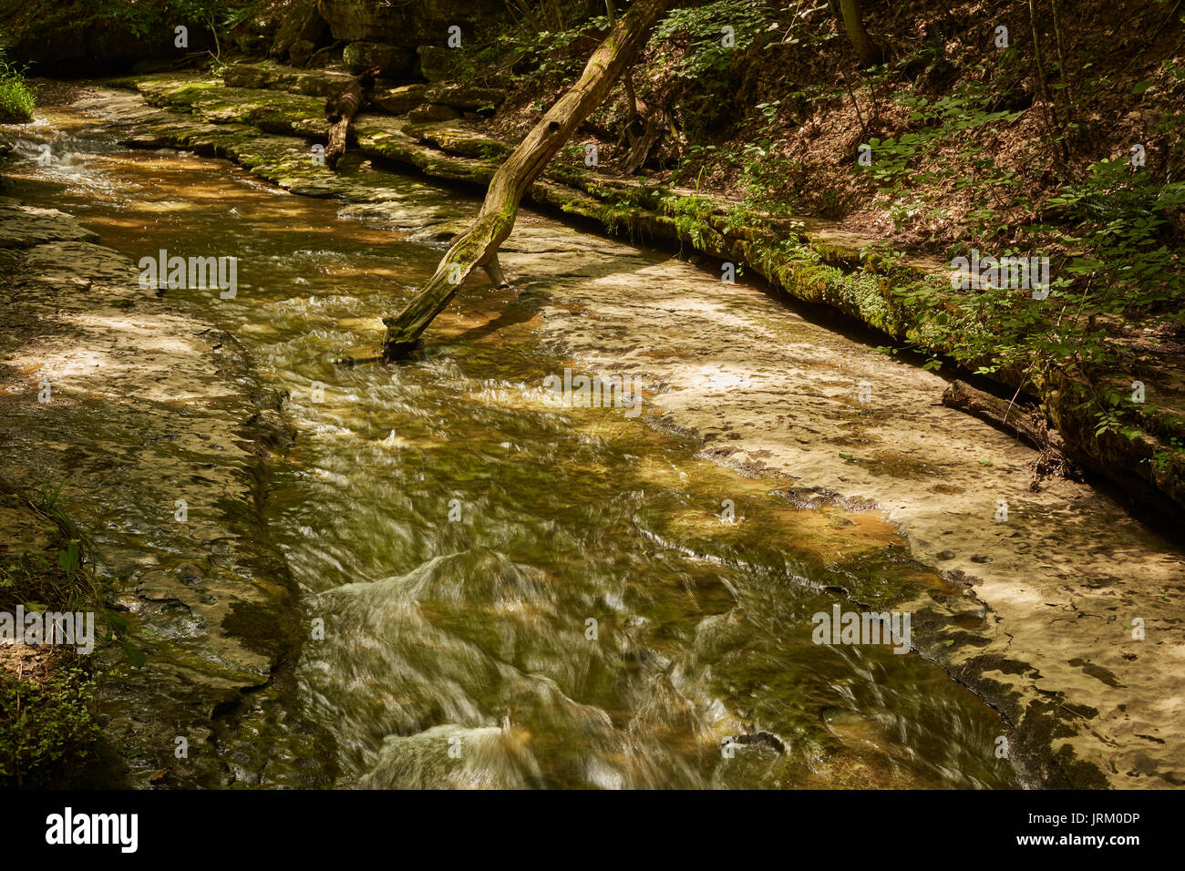 Slippery Rock Creek, McConnell's Mill State Park, Pennsylvania, USA ...