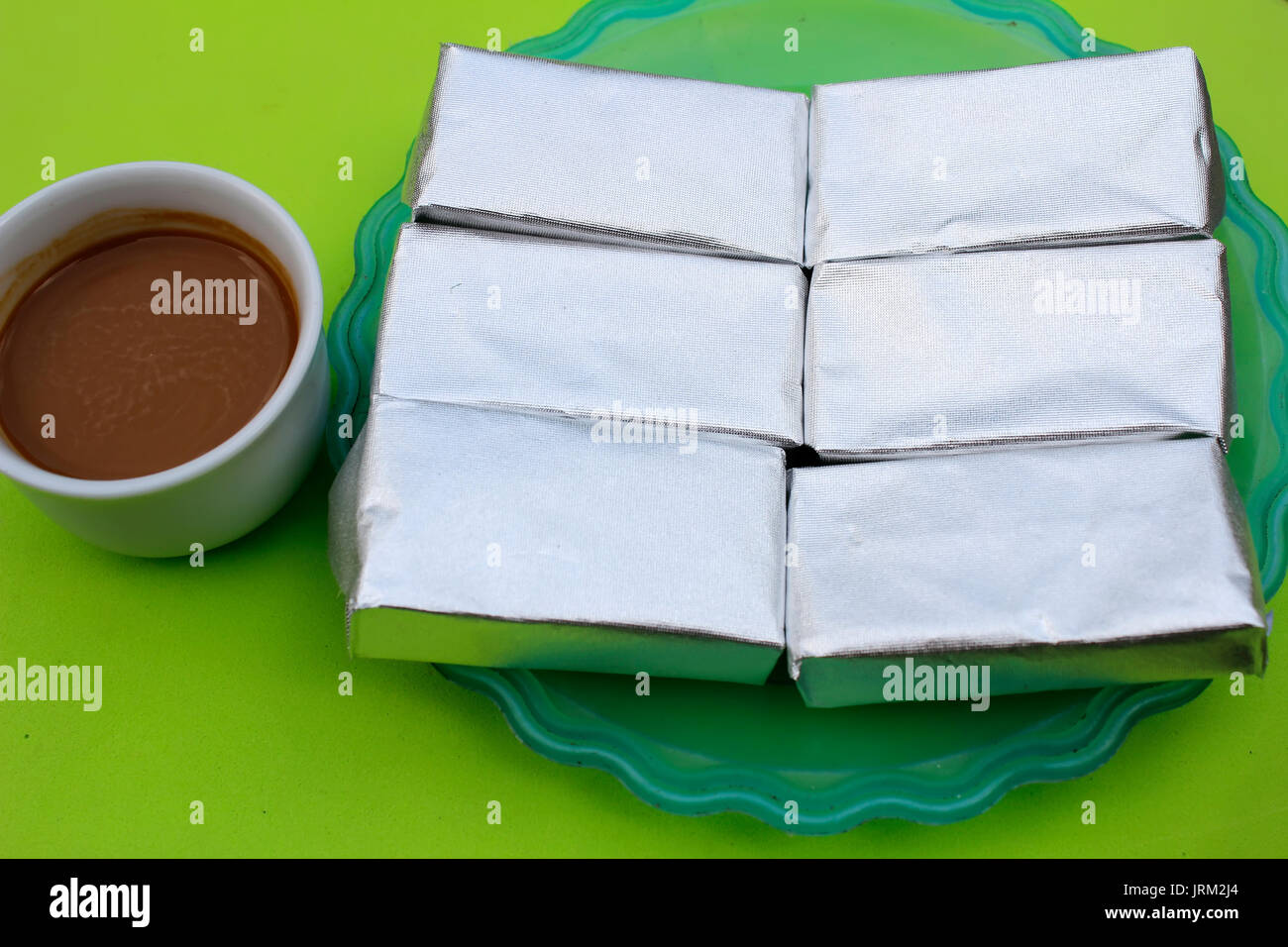 Green bean cake Stock Photo - Alamy