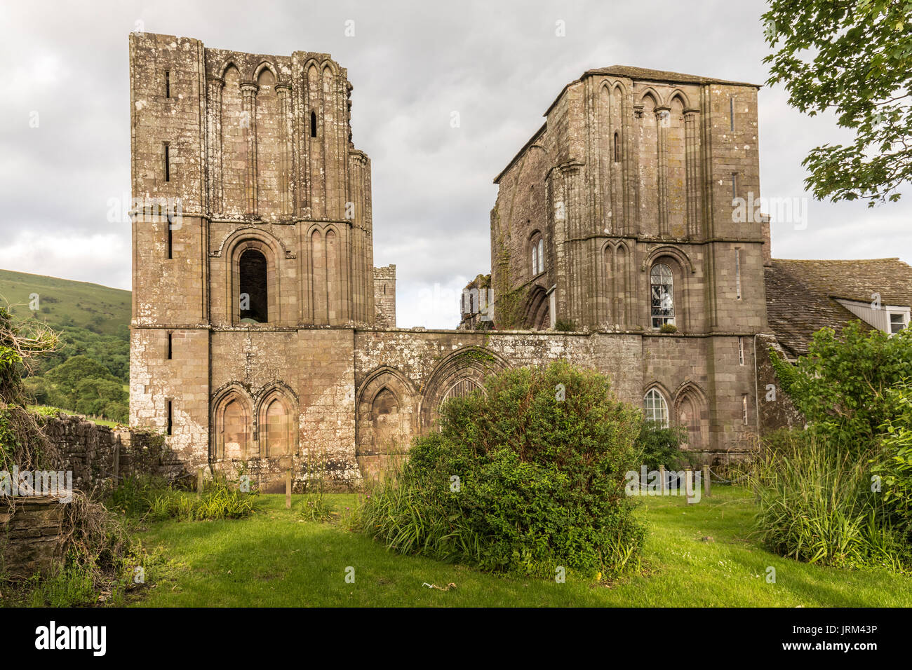 Llanthony Abbey, Wales, UK Stock Photo - Alamy