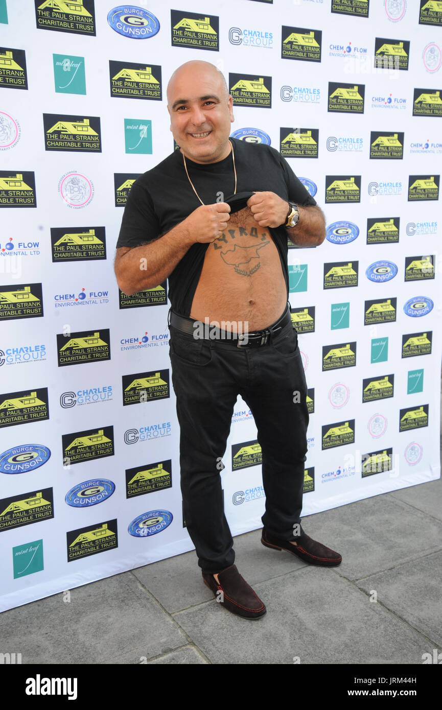 Paul Strank's Summer Party - Arrivals Featuring: Stavros Flatley Where ...
