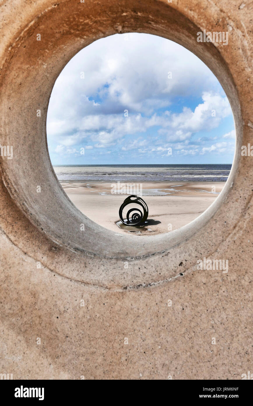 Marys shell on cleveleys beach hi-res stock photography and images - Alamy
