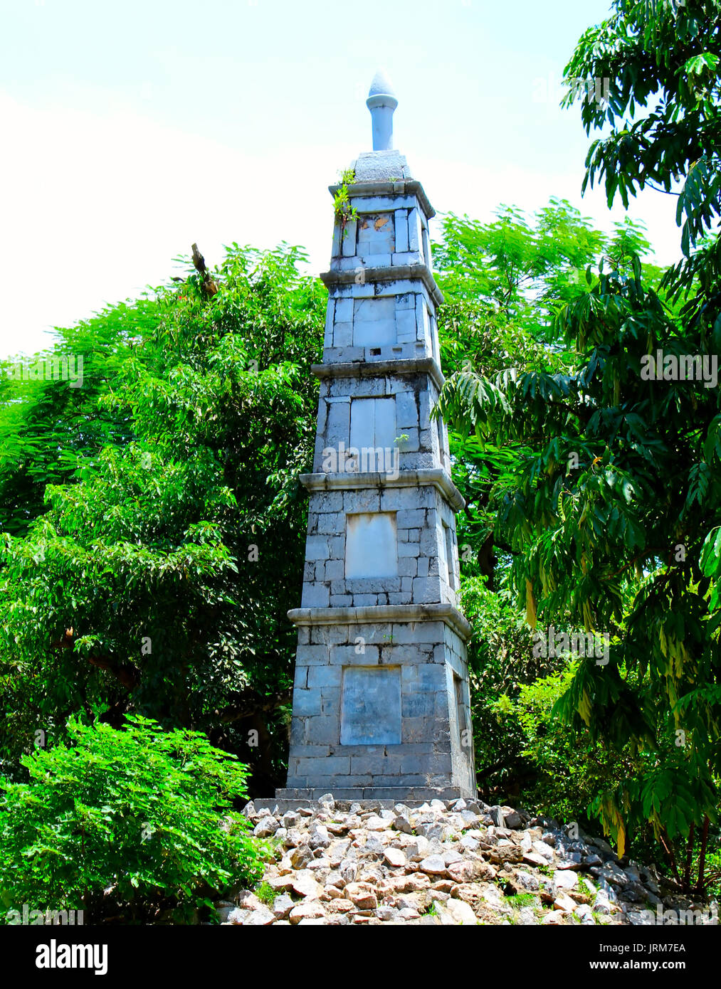 Pen Tower is a famous architectural works of Hanoi, Vietnam Stock Photo ...