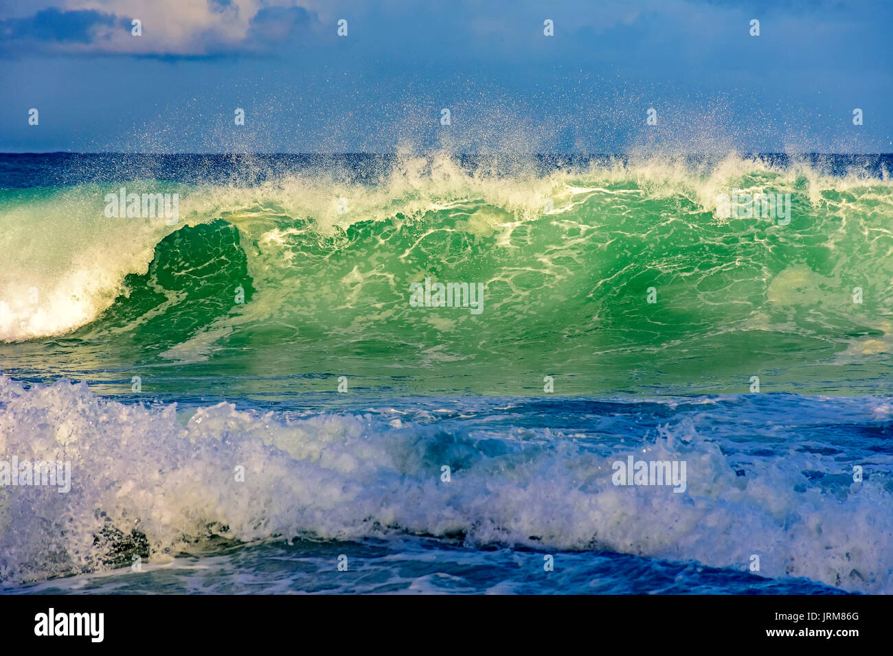 Wave crashing at Devil beach in Ipanema in Rio de Janeiro Stock Photo ...