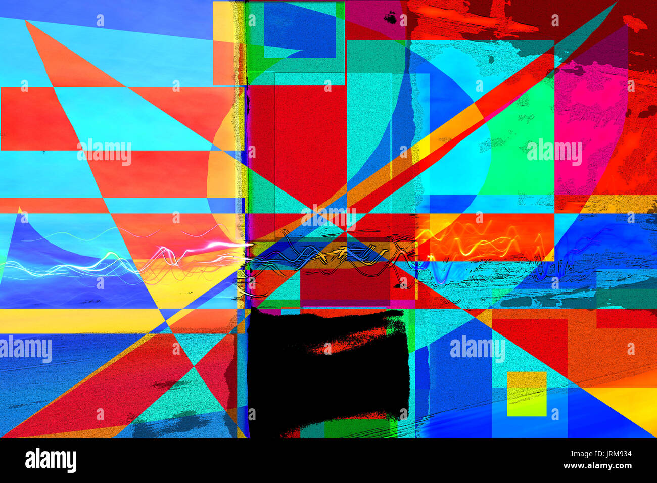 Abstract art geometric hi-res stock photography and images - Alamy