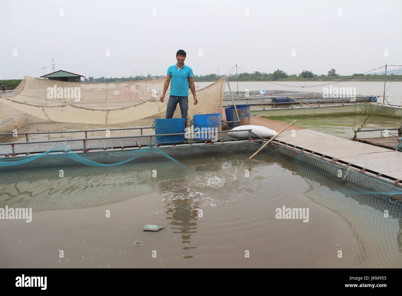 Forest River Vietnam Fish Farm High Resolution Stock Photography and ...
