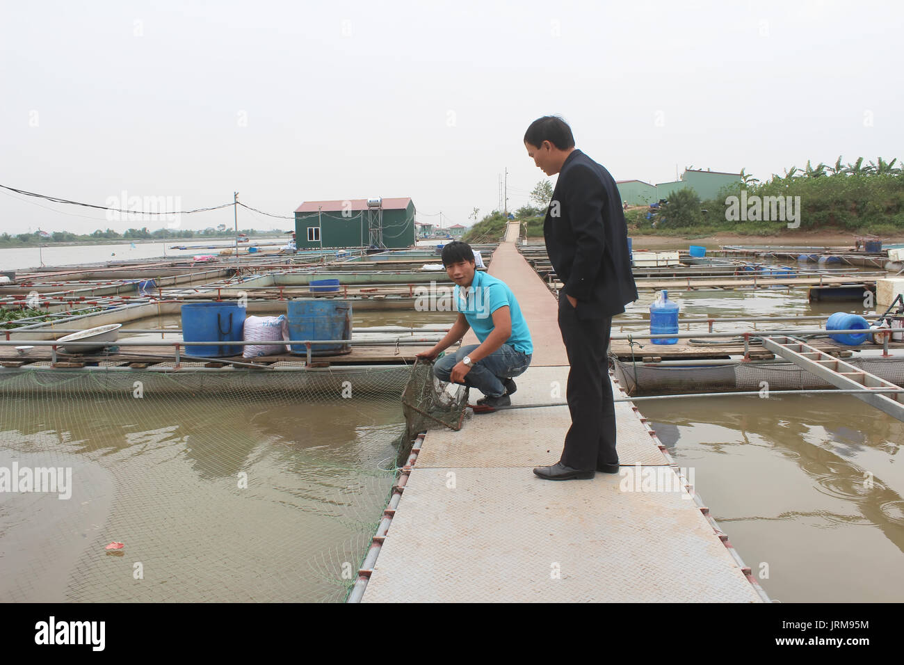 Forest River Vietnam Fish Farm High Resolution Stock Photography and ...